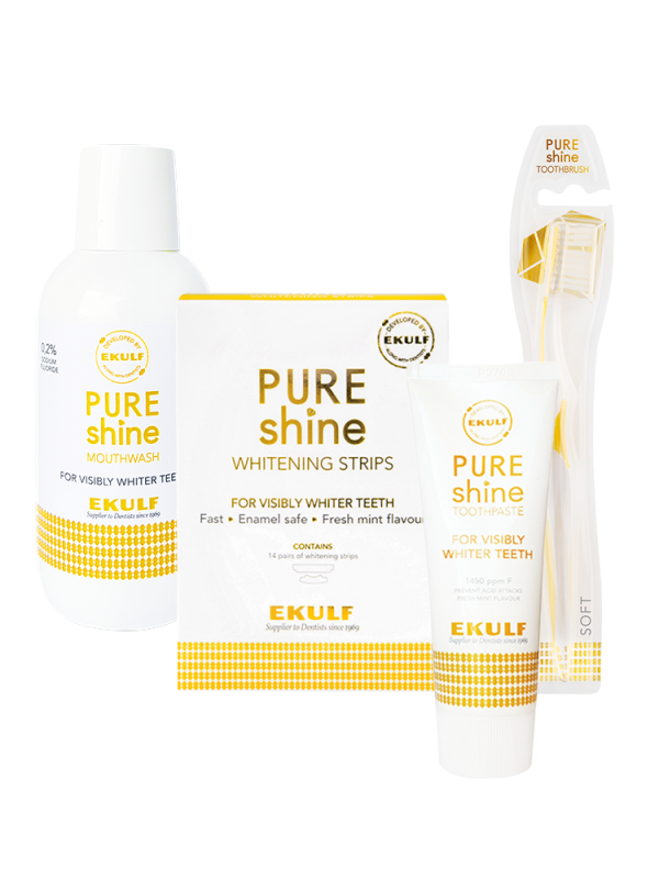 PURE shine Whitening Strips - Ekulf